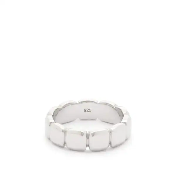Tom Wood Cushion Band Ring In Sterling Silver - 35% Off | Editorialist